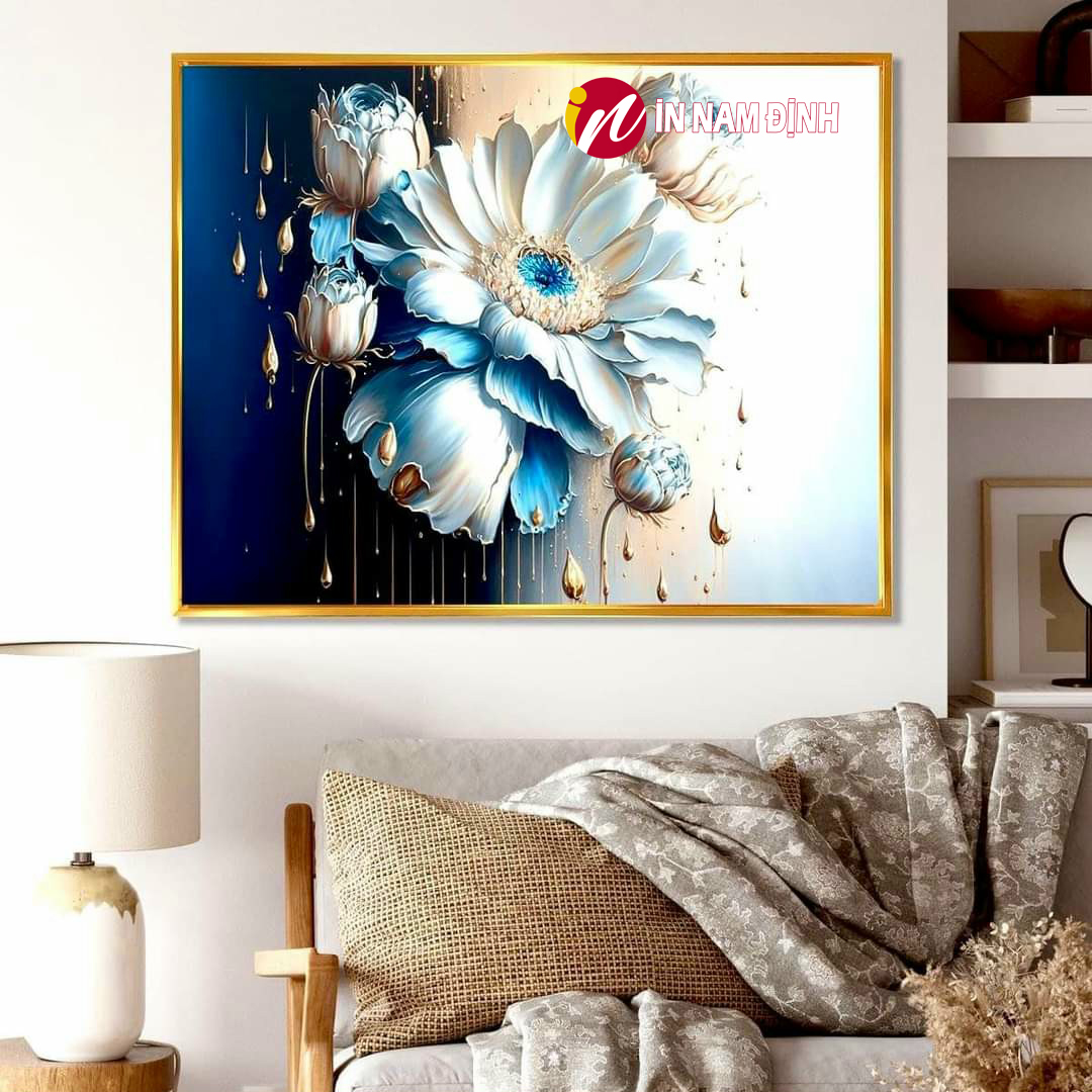 Mang thiên nhiên hương hoa vào trong không gian sống với top mẫu tranh hoa lá đẹp tại Nam Định